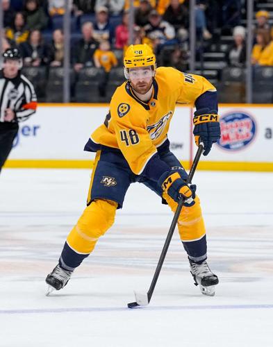 Elks hockey alum Nick Perbix loves new life as member of Nashville ...