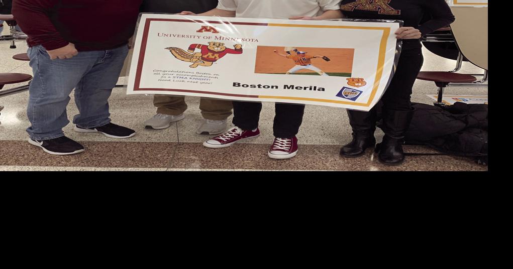 STMA’s Merila joins STMA teammates with U of M baseball | Free ...