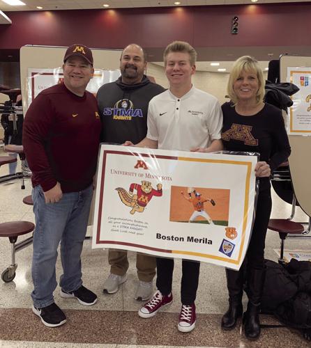 STMA’s Merila joins STMA teammates with U of M baseball | Free ...