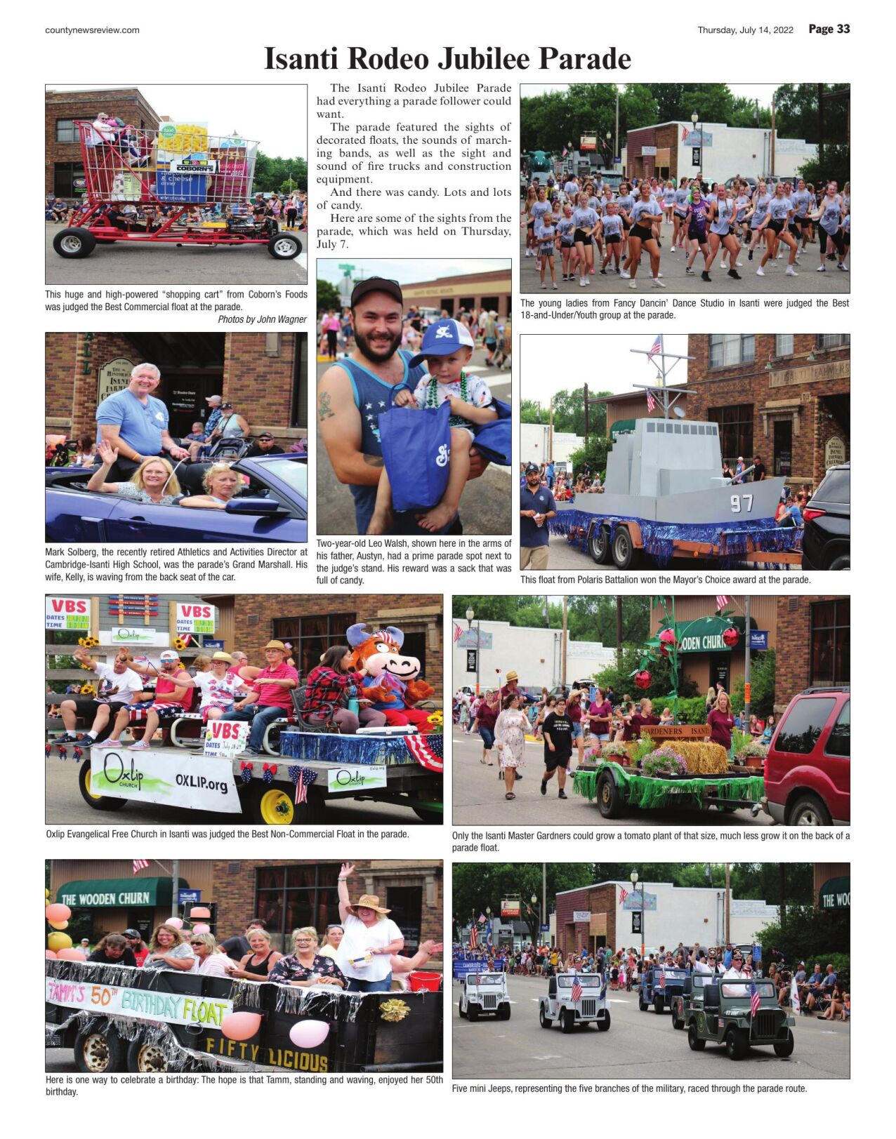 2022 Isanti Rodeo Jubilee Parade | Local News | hometownsource.com