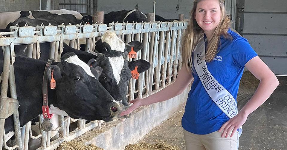 Dairy Princess Shelby Krebs passionate about farming | Morrison County ...