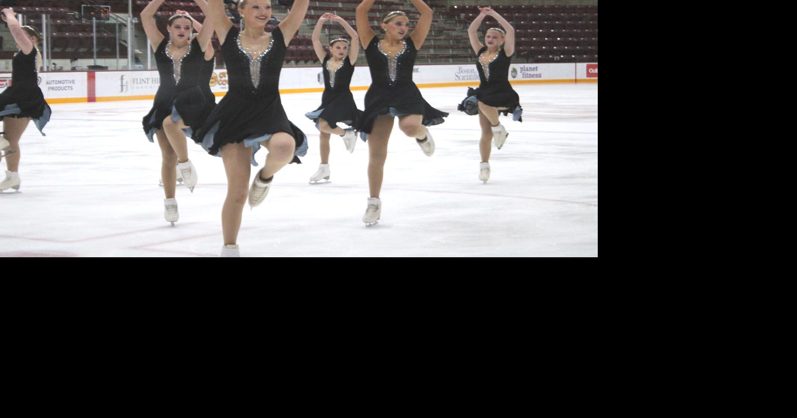 Camaraderie and competition: Synchronized figure skating is an athletic ...
