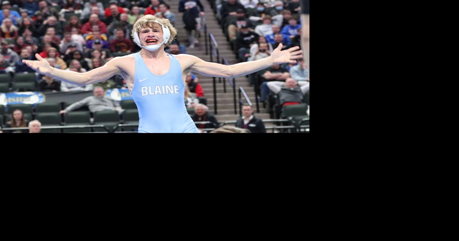 Wrestling: Blaine's Studer rallies for dramatic state title | Blaine ...