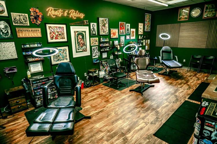 Tucked away: Roots & Relics is the first tattoo shop in the Central ...
