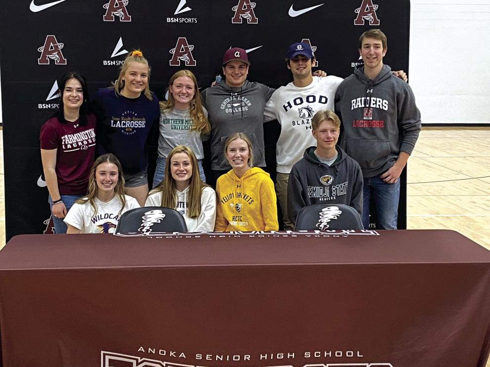 Anoka athletes recognized at college commitment ceremony | Free ...