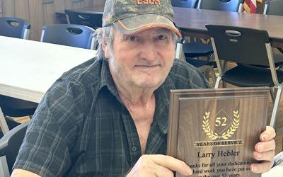 52 years: Hebler honored for time on Leigh Township Board | Local News ...