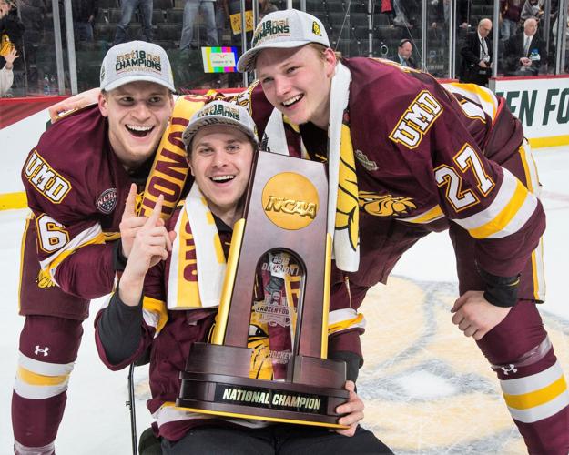 Riley Tufte helps University of Minnesota-Duluth to men's hockey ...