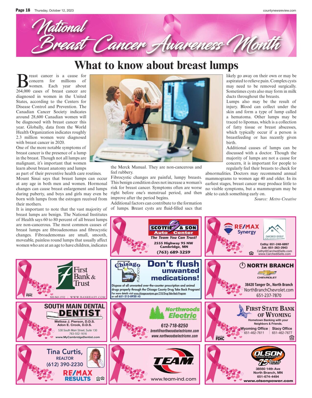 Breast Cancer Awareness Month | Community | hometownsource.com