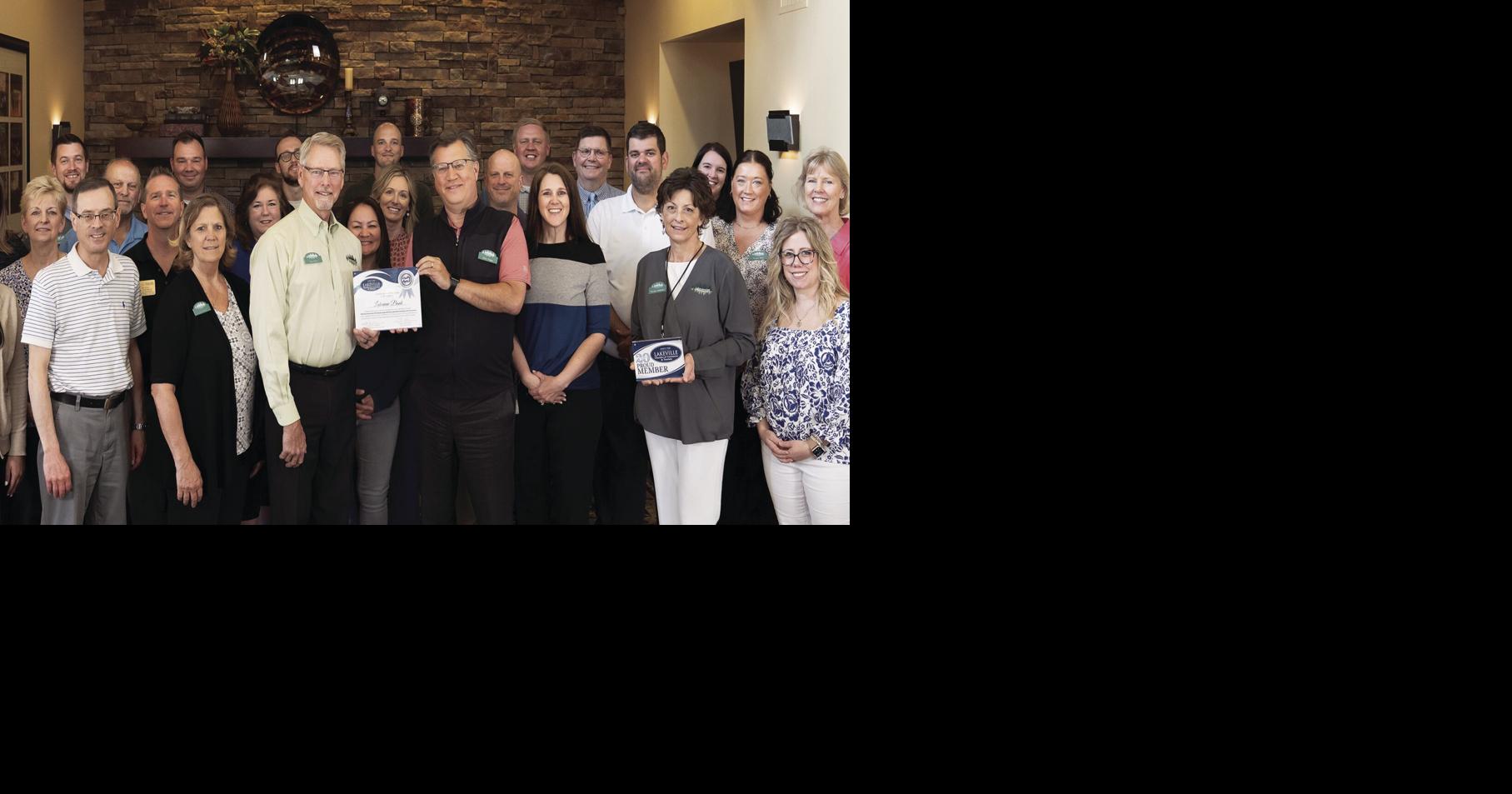 Lakeview Bank honored for 20 years of service in Lakeville | Free ...