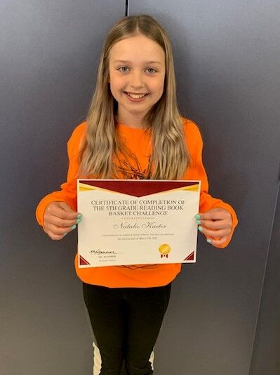 Kaeter meets reading challenge | Education | hometownsource.com