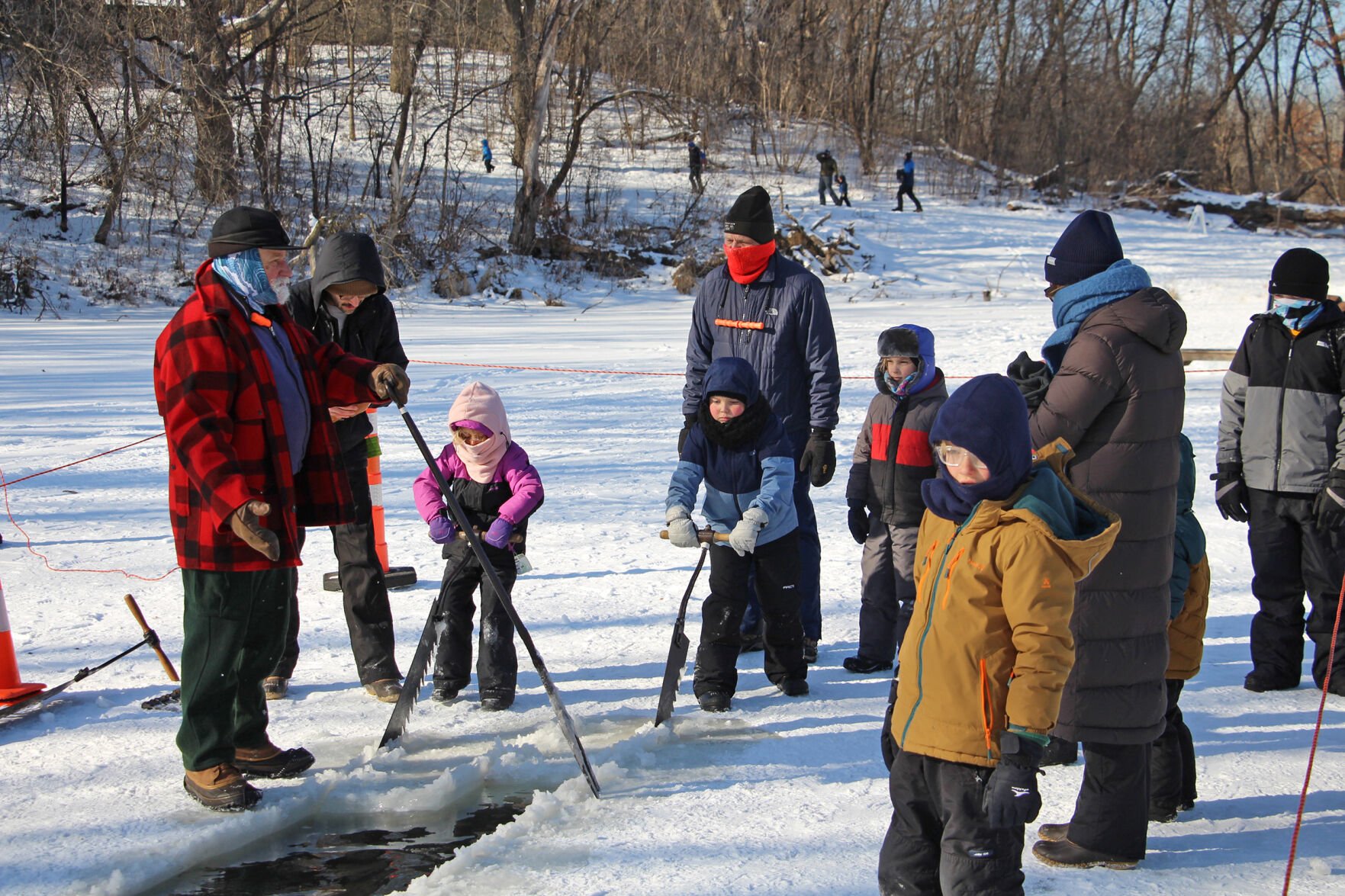 PHOTOS: Despite severe cold, Richardson ice harvest tradition continues ...