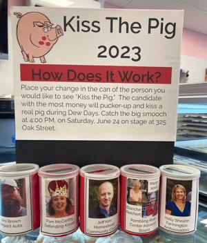 Pucker up for Kiss the Pig fundraiser | Free | hometownsource.com