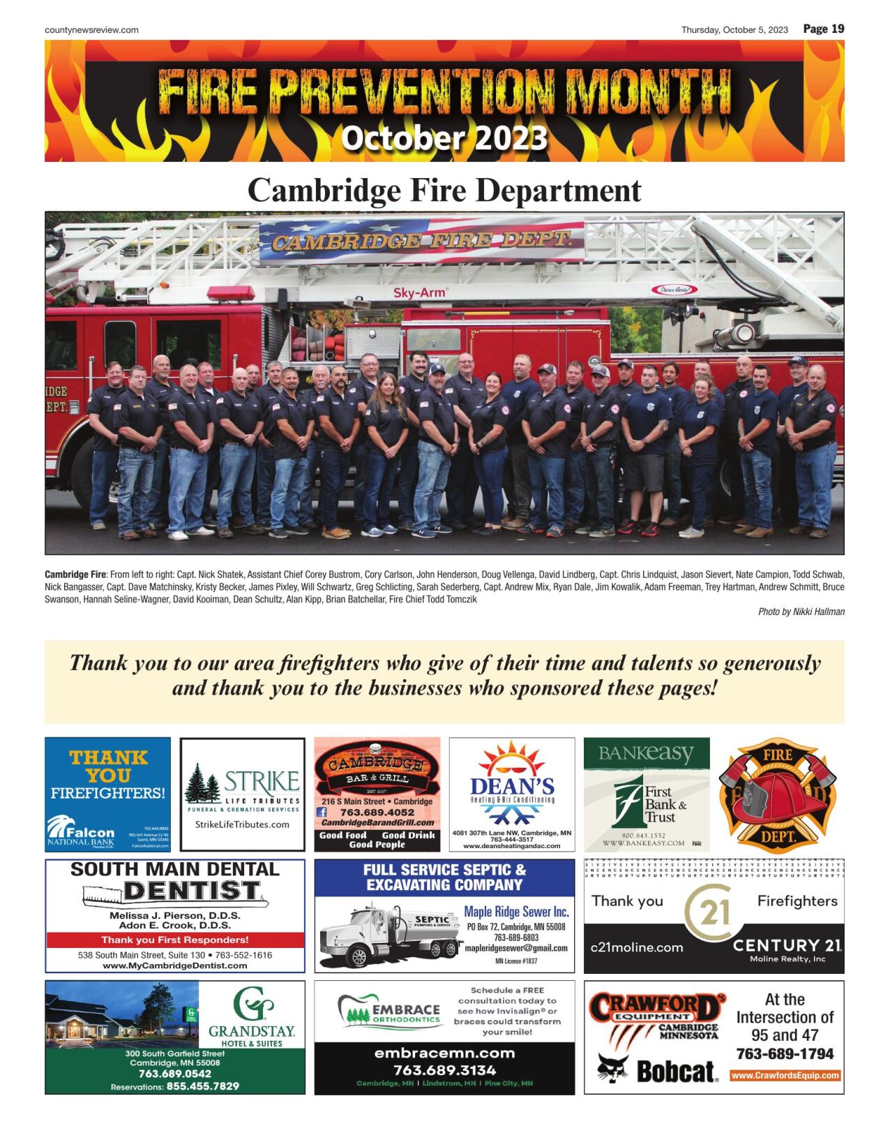 Fire Prevention Month -- Page 4 | Community | hometownsource.com