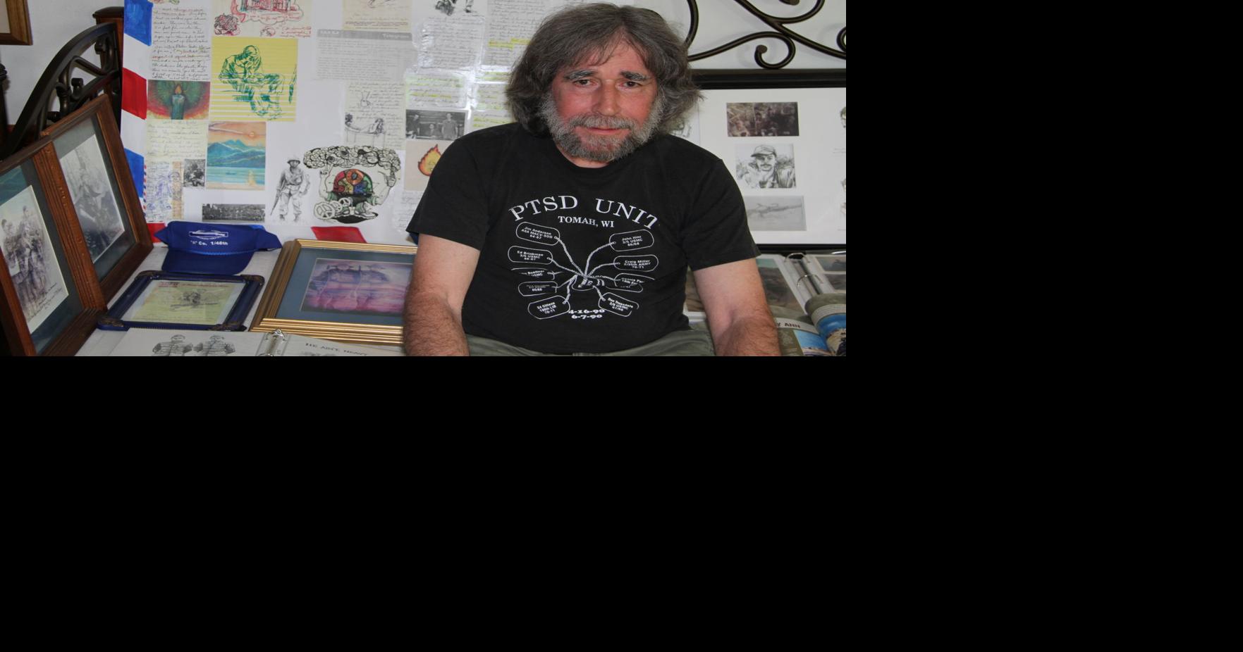 Local war hero Ed Gittens to share drawings from his time of service in ...