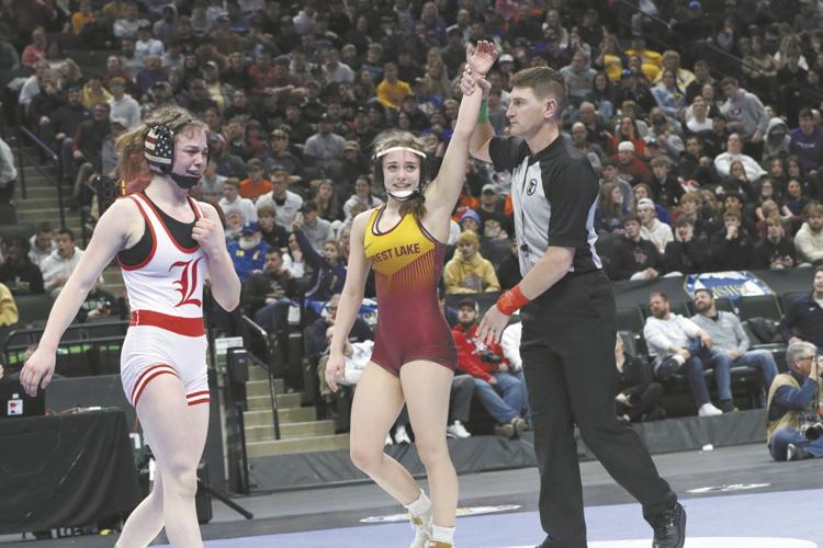 Forest Lake's Aspen Blasko claims state title for second year in a row ...