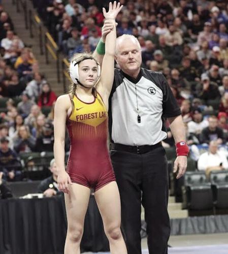 Blasko makes history for Forest Lake, girl wrestlers | Sports ...
