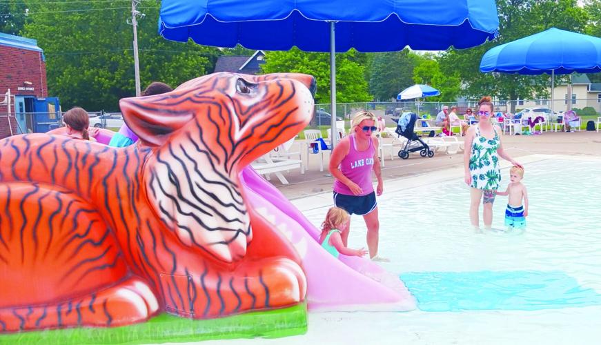 Around 100 attend 2025 opening of Rush City Aquatic Center | Free ...