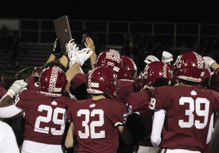 Crimson football dominates section final, moves on in Class 6A | Sports ...
