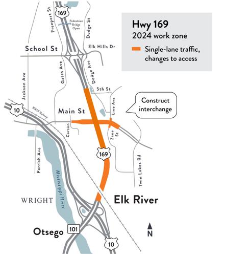 Final countdown for Highway 169 in Elk River | Local News ...