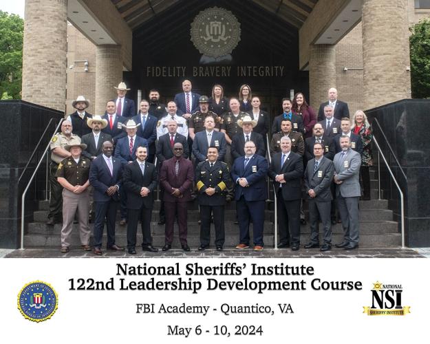 Sheriff Swedberg Completes the 122nd Session of National Sheriffs ...