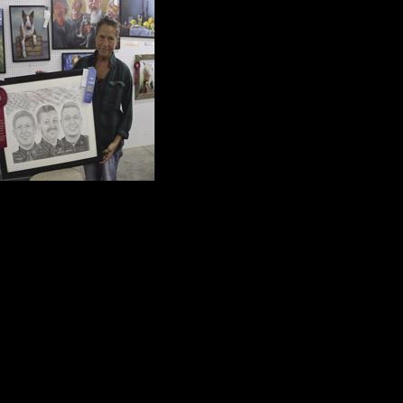 First responders artwork wins top ribbons at fair | Farmington ...