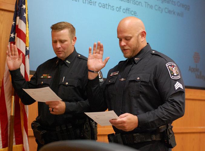 Apple Valley police promotions announced | | hometownsource.com