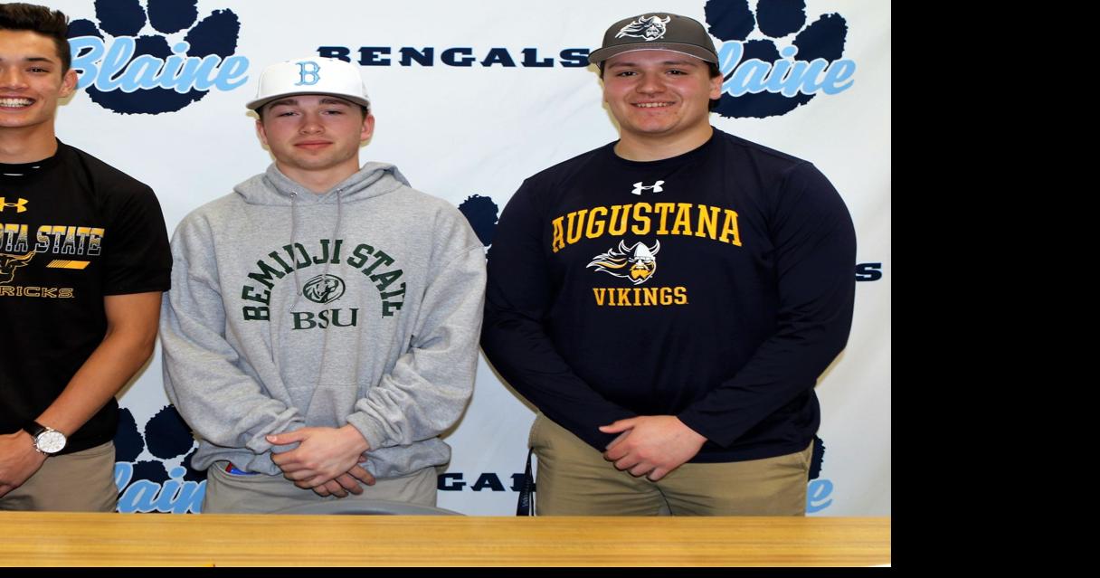 Blaine baseball trio sign | Free | hometownsource.com