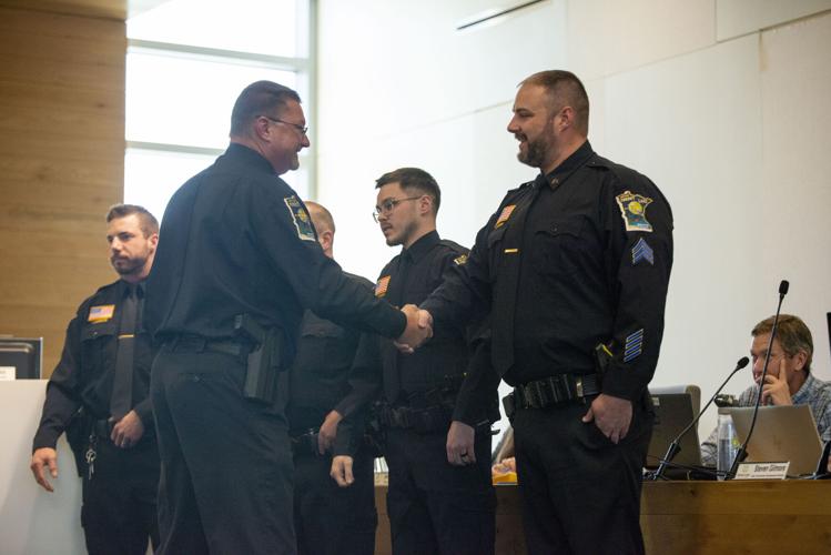 Forest Lake swears in new police officers | Forest Lake Times ...