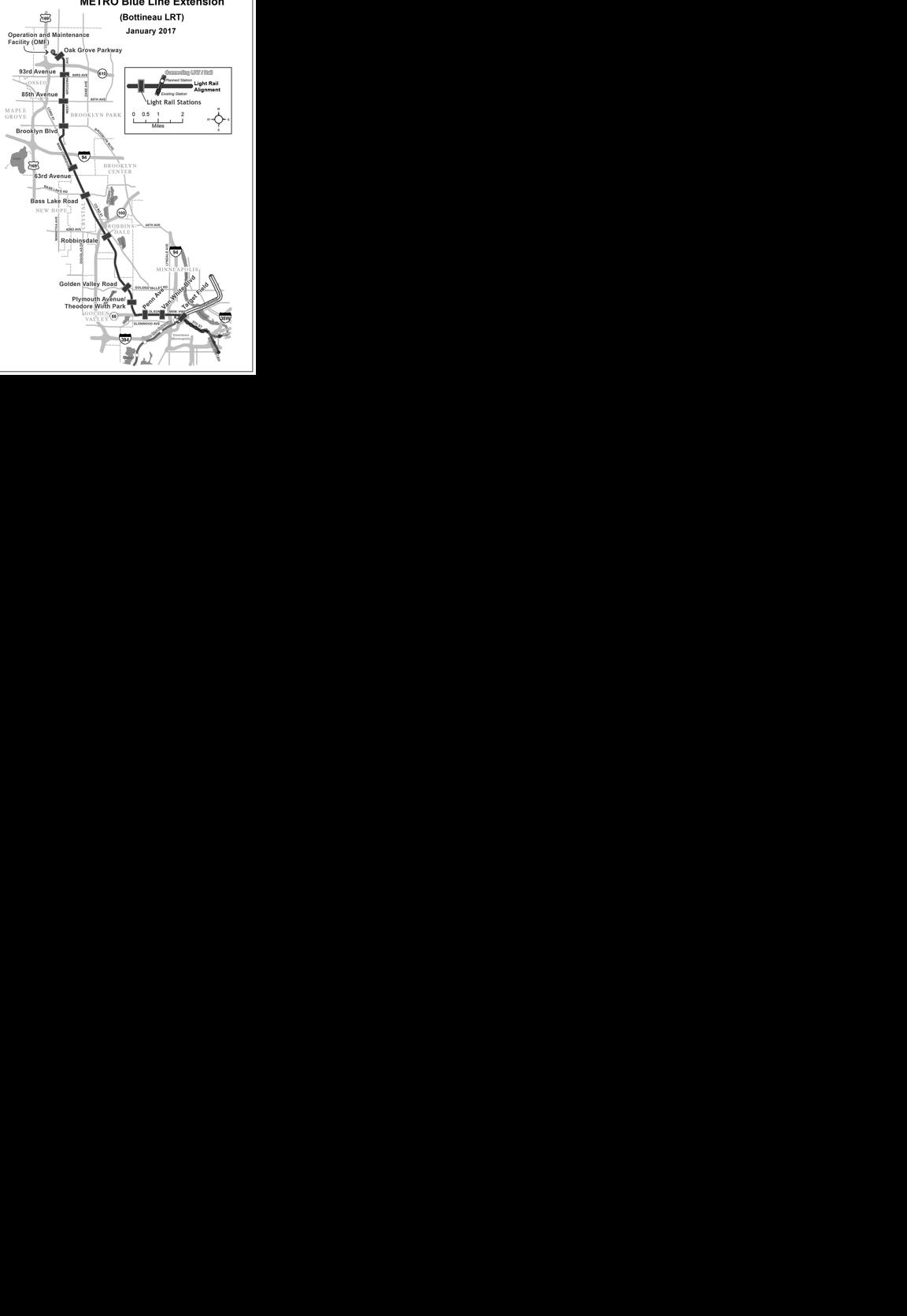 Blue Line LRT project continues without an agreement with BNSF ...