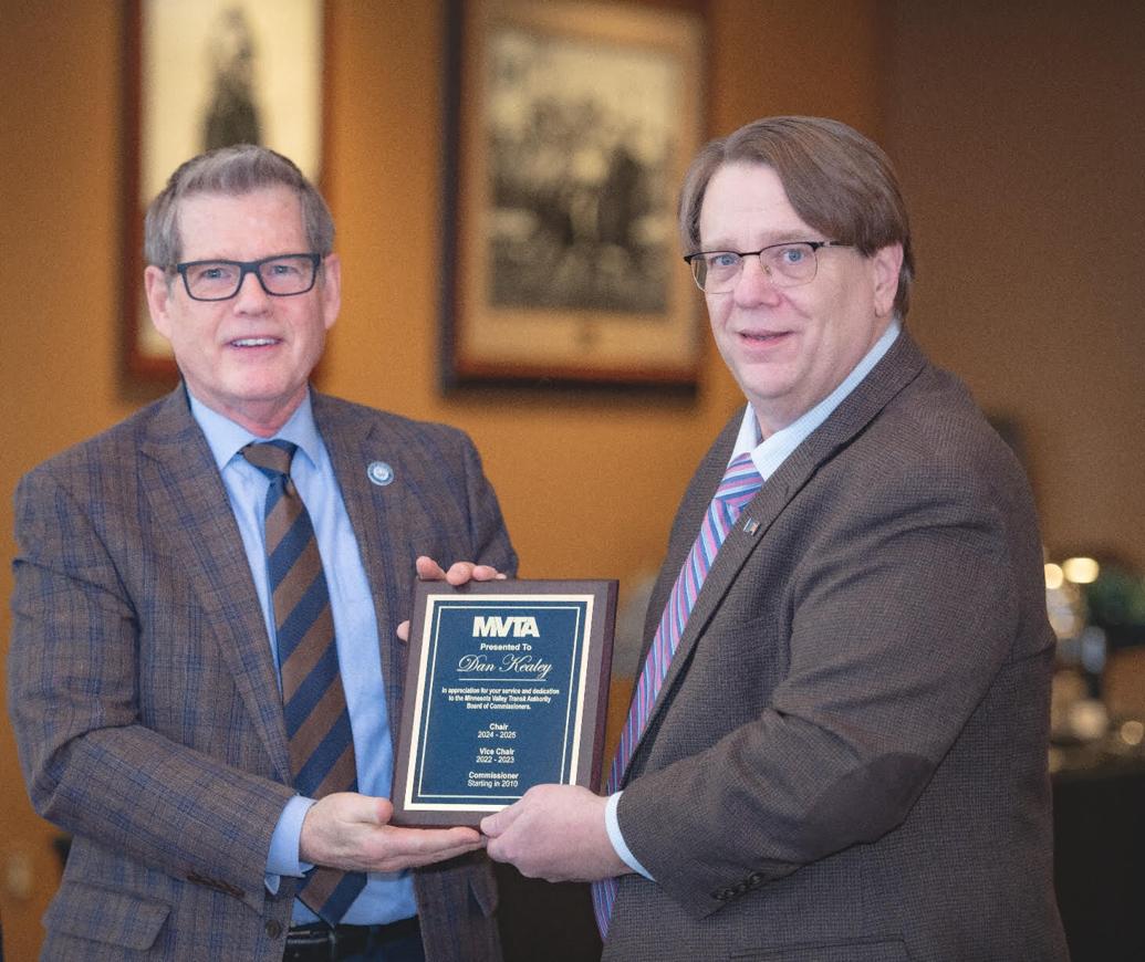MVTA Board elects new chair, honors outgoing chair | Free ...