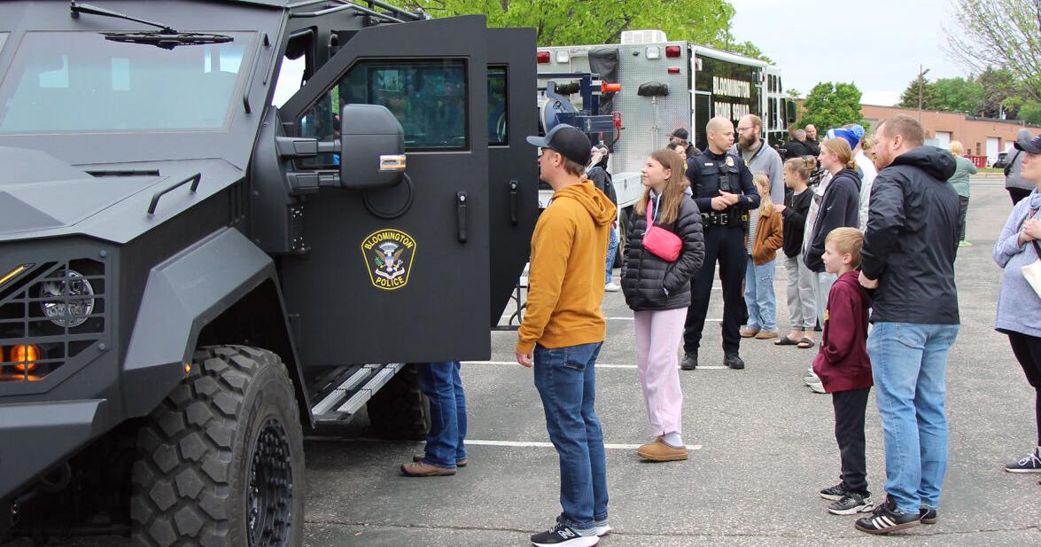 Show and tell at Bloomington Police open house | Bloomington ...