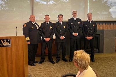 Wayzata swears in four firefighters | Wayzata | hometownsource.com