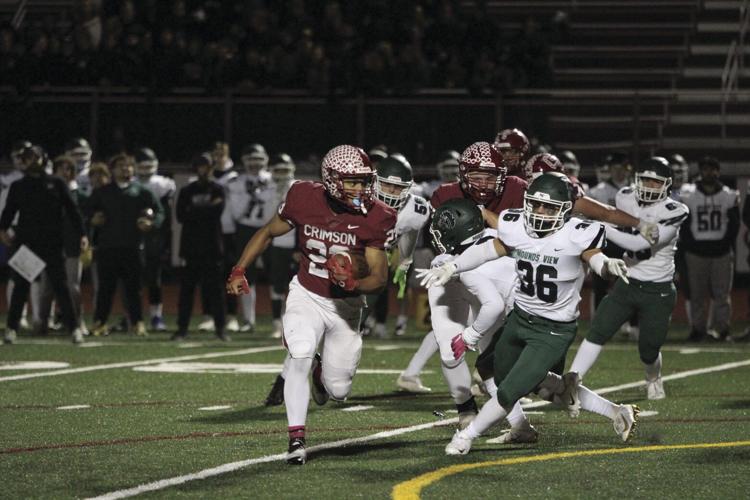 Crimson football finishes regular season with 2 shutouts, undefeated ...