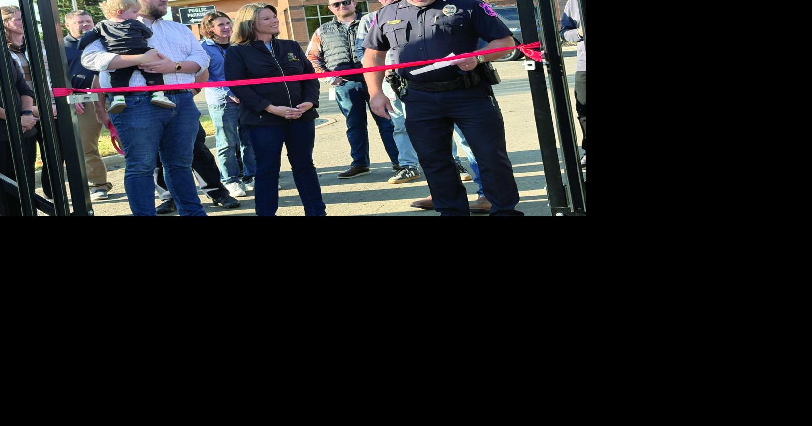 New security fencing at Farmington Police station | Free ...