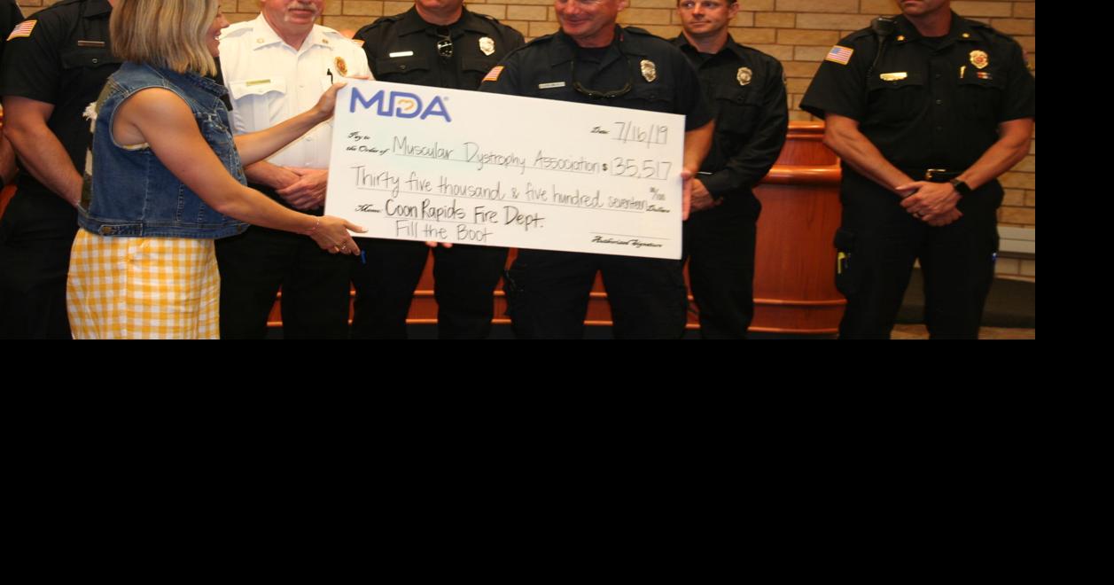 Fire department fundraiser for MDA sets record | Coon Rapids ...