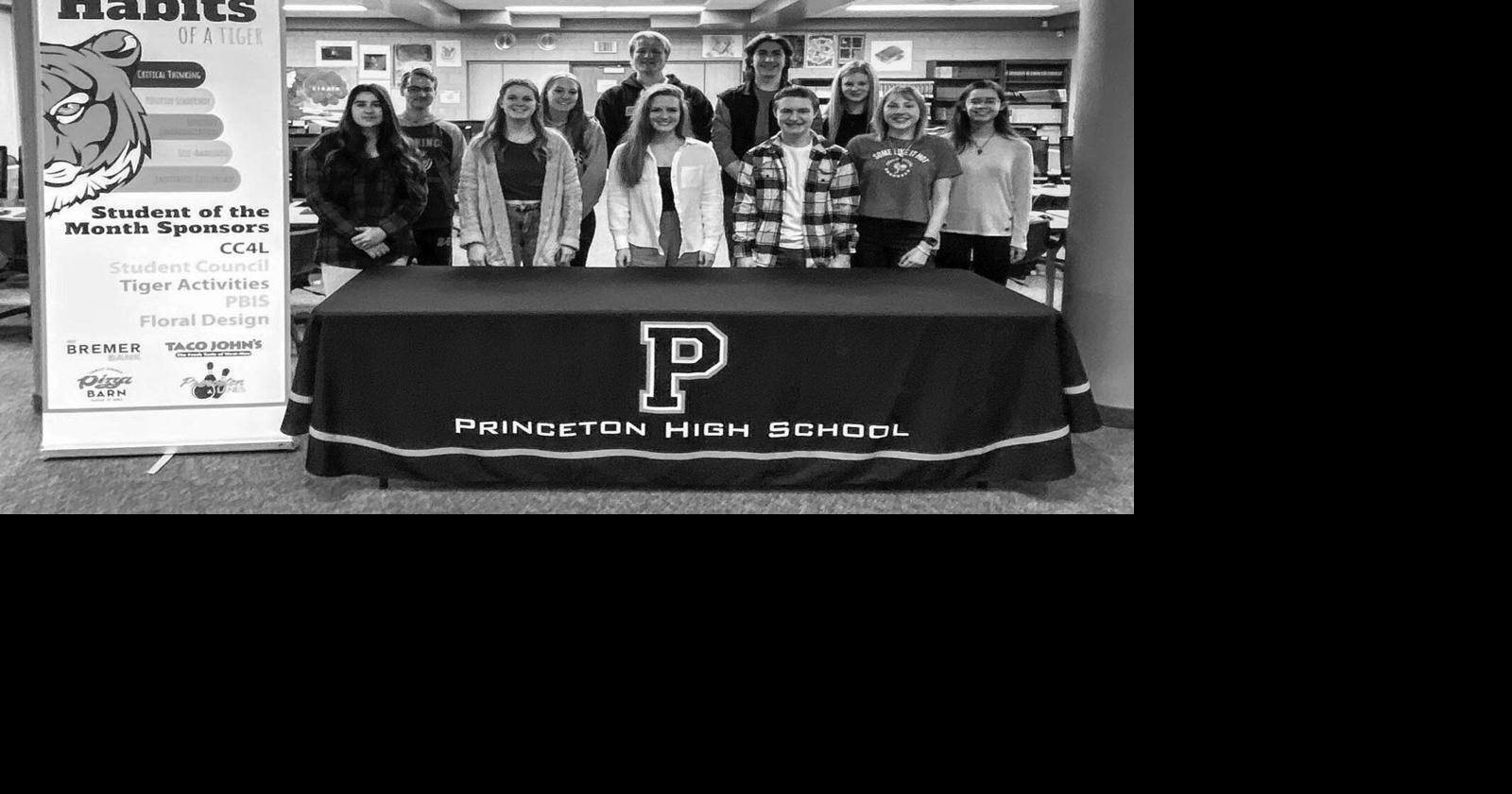 Princeton High School January students of the month | Free ...