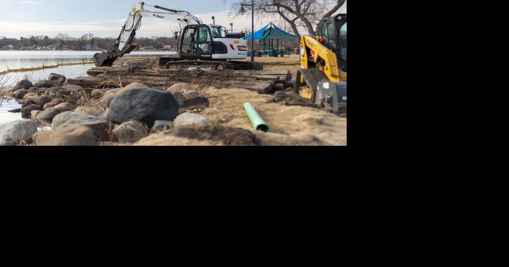 Lakeside ice heave damage being fixed | Forest Lake Times ...