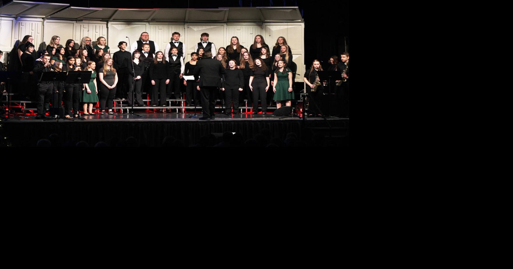 Spectrum bands, choirs double their efforts and success for 2024 Winter Fine Arts Concerts | Elk ...