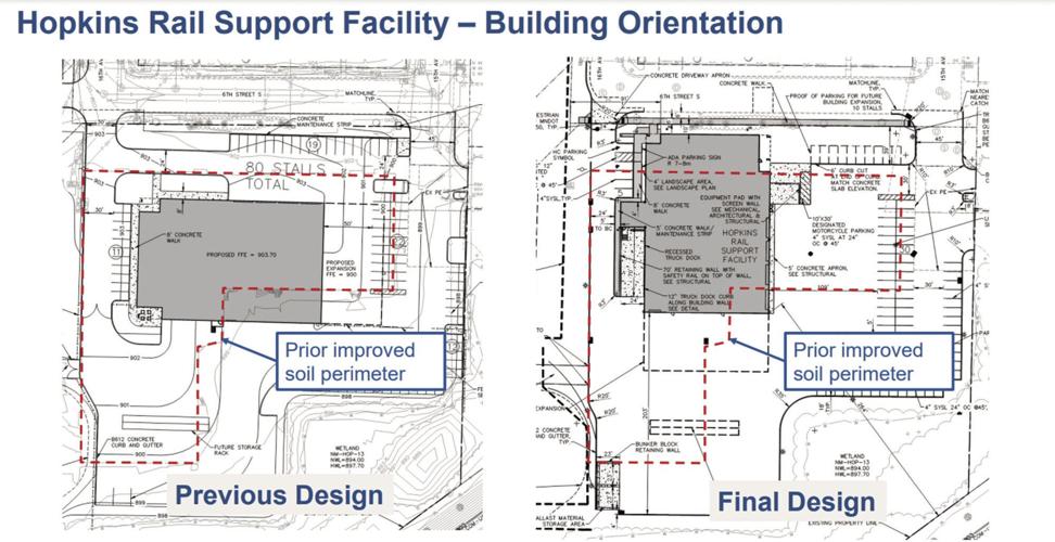 A new rail support facility is in Hopkins’ future | Hopkins ...