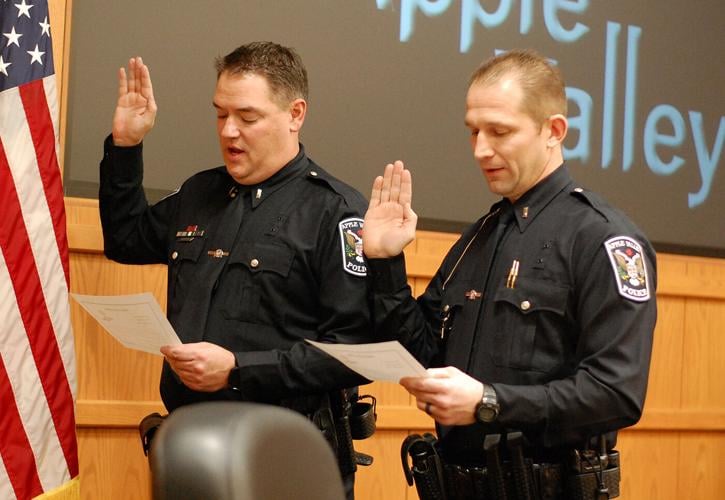 Apple Valley police promotions recognized | Free | hometownsource.com