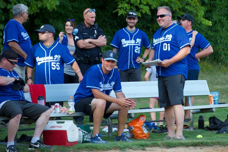 PHOTOS: Wayzata police, firefighters meet for annual softball game ...