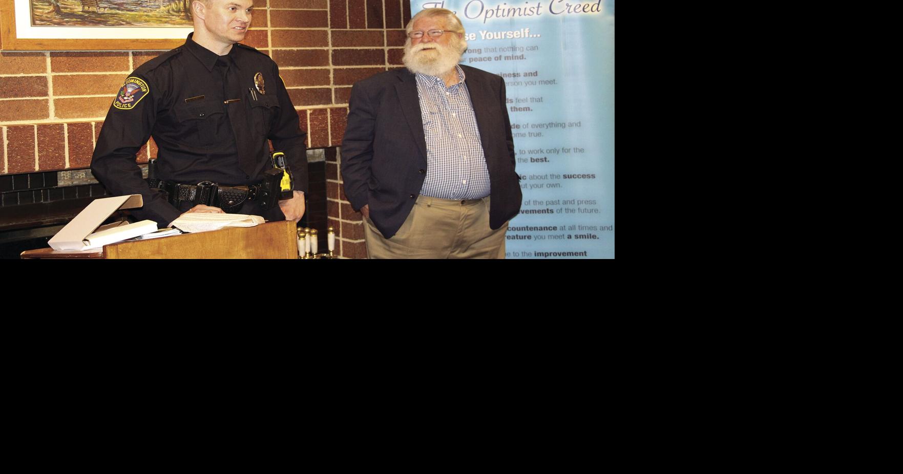 Bloomington Police officer of the year honored | Bloomington ...