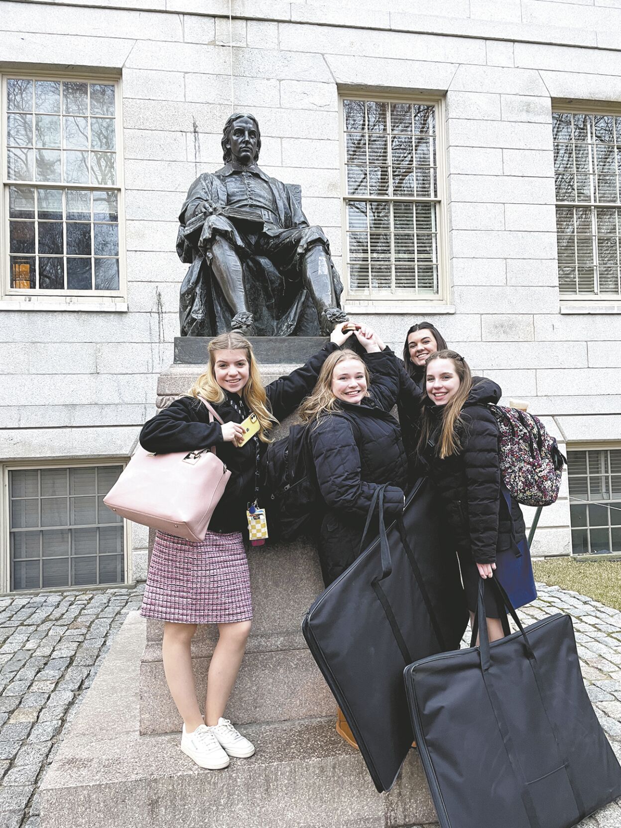 Elks speech students look for luck, find success in Boston | Elk River ...