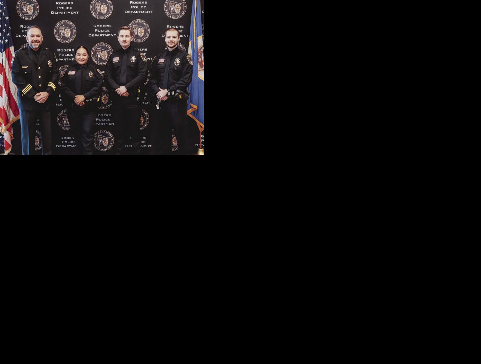 3 new police officers take oath of office in Rogers | Local News ...