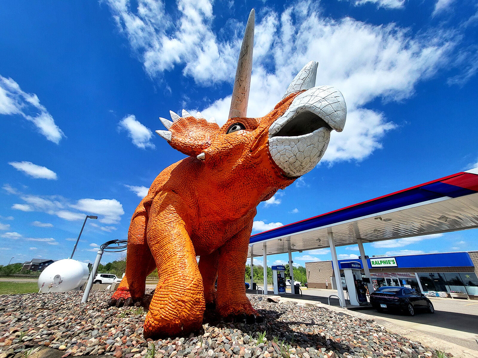 Missing dinosaur spotted in Big Lake | Monticello Times ...