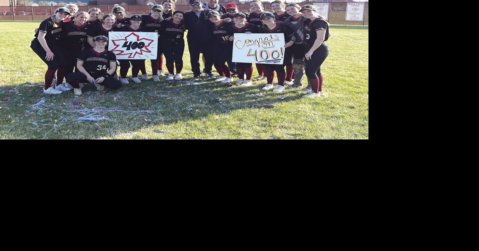 Coach Koltes wins 400th game with Crimson softball | Local News ...