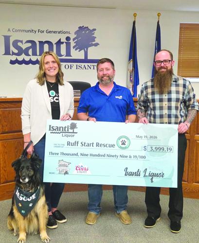 Isanti Liquor donates to Ruff Start Rescue | Free | hometownsource.com
