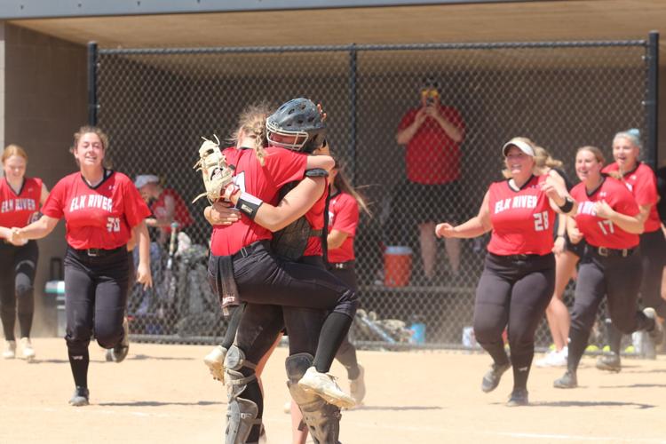 Elks softball christens new field with section title | Elk River Star ...
