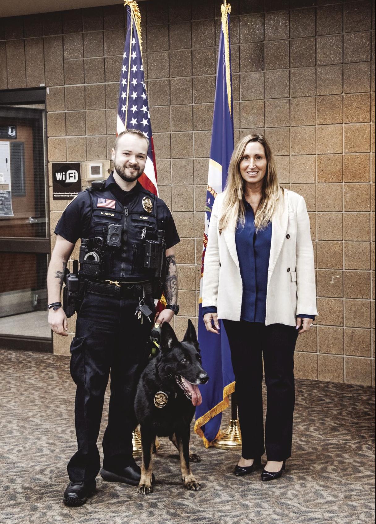 3 new police officers take oath of office in Rogers | Local News ...