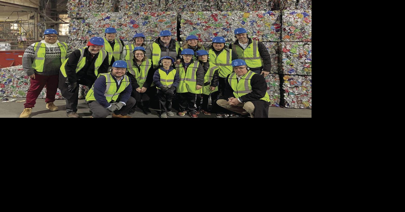 Sen. John Hoffman tours Eureka Recycling facility among efforts to ...